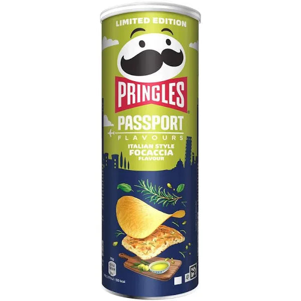 Pringles passport Italian Style focaccia – ESG Meridian
